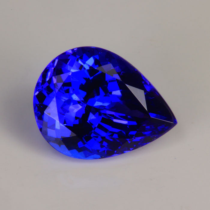 Pear Shape Brilliant Cut Tanzanite 9.20 Carats - Tanzanite Jewelry Designs