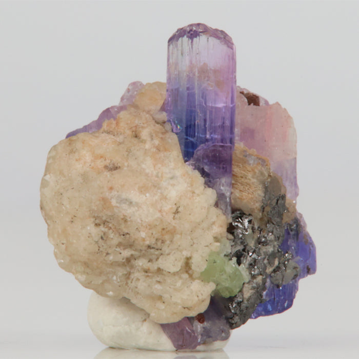 10.49ct Tiny Rare Pink Tanzanite Crystal on Matrix - Tanzanite Jewelry ...