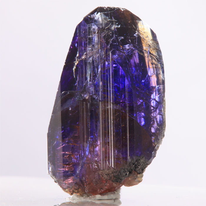 BIG 219ct Deep Natural Color Tanzanite Crystal - Tanzanite Jewelry Designs