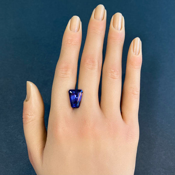 Keystone Cut Tanzanite 8.71 Carats - Tanzanite Jewelry Designs