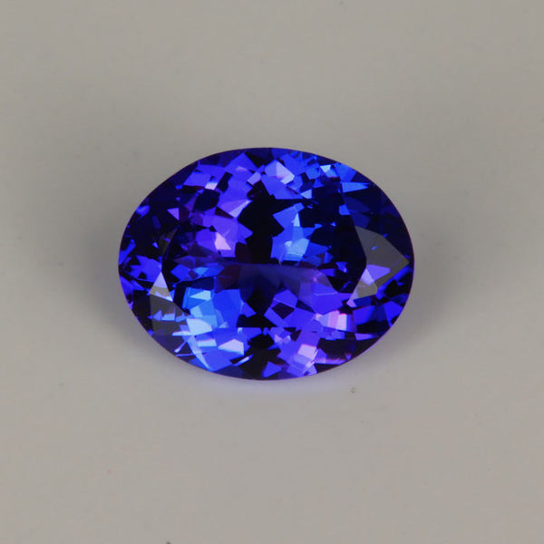 Blue Violet Oval Tanzanite Gemstone 2.24ct - Tanzanite Jewelry Designs