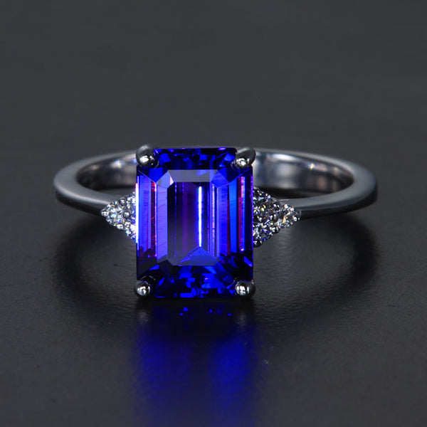 Red Flash Tanzanite Gemstones - Tanzanite Jewelry Designs