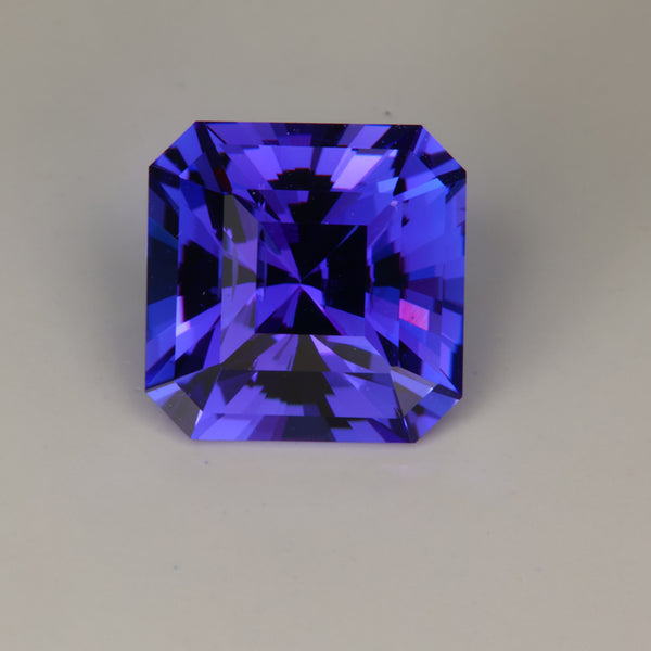 Blue Violet Square Barion Tanzanite Gemstone 6.90 Carats - Tanzanite ...